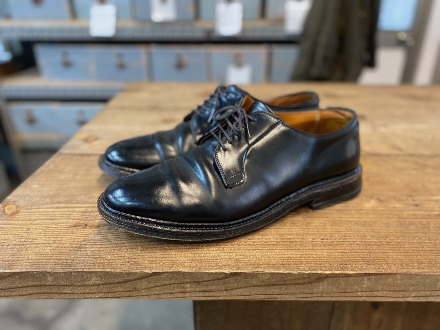 オールデン・9901をソール交換 - 靴修理RADIAN名古屋