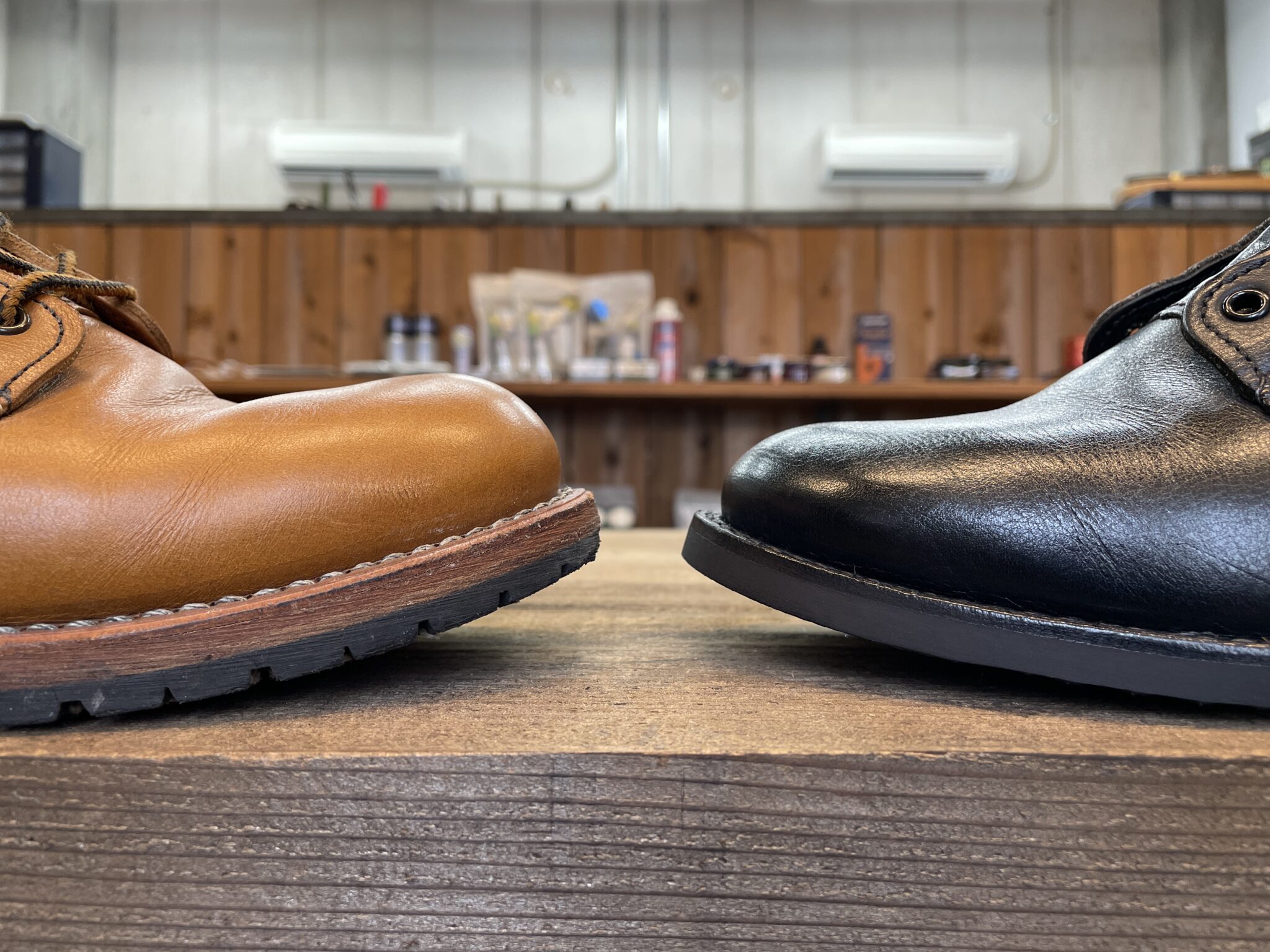 ベックマンをフラットボックスカスタム！ - 靴修理RADIAN名古屋