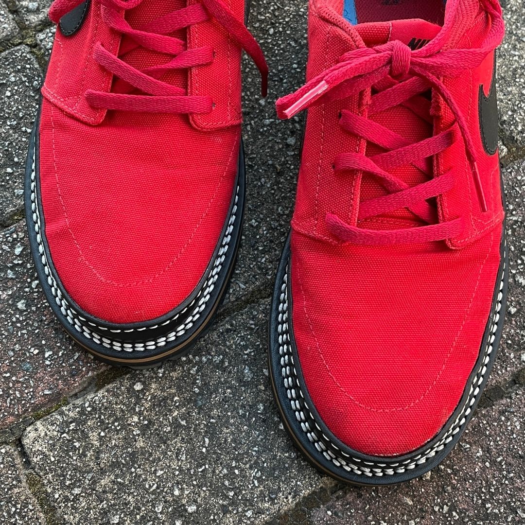 NIKE SB スニーカーのビブラム100カスタム - 靴修理RADIAN名古屋